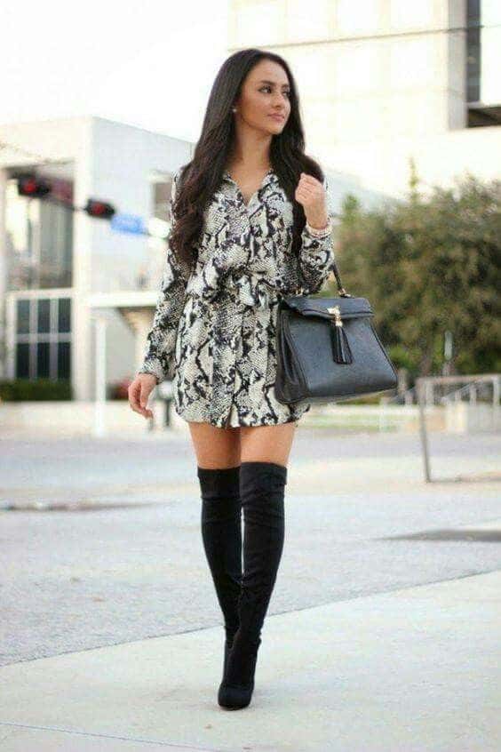 como-usar-botas-largas - Adelgazar en casa